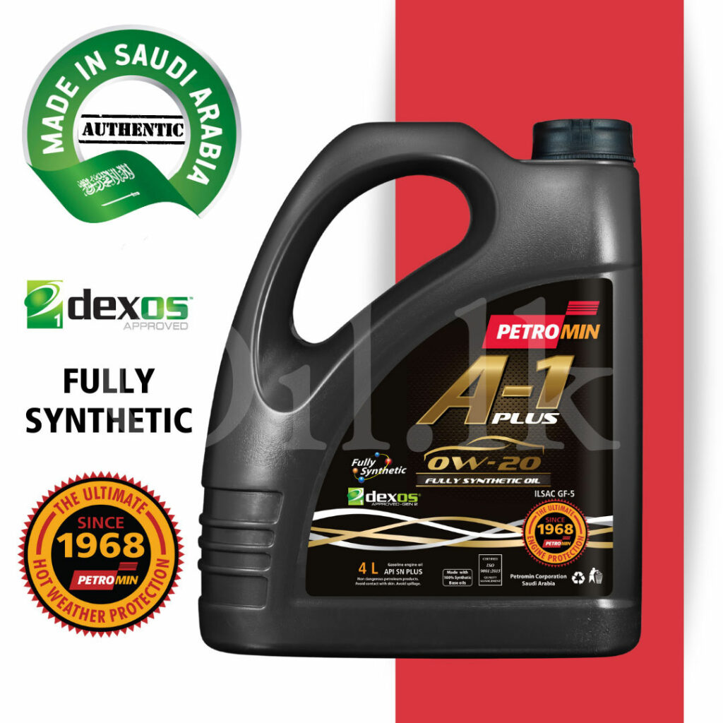 Petromin (4L) 0w20 Fully Synthetic Motor Oil - oil.lk
