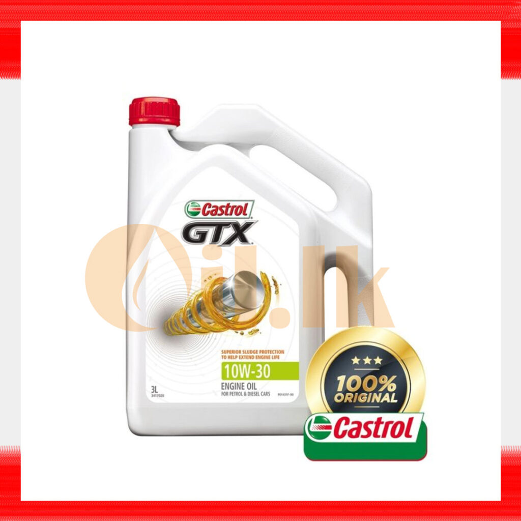 Castrol GTX 10w30 3L - oil.lk